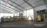 China Snow Resistance Steel Structure Prefabricated  Emporary Storage Tent  for Industrial Storage for sale