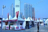 China White Pagoda Tent , Gazebo Canopy Tent 3x3m, 4x4m, 5x5m, 6x6m, 8x8m, 10x10m for sale