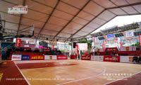 China Tear Resistant Big Clear Span Tent For Sports Court , Temporary Structure for sale