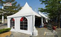 China Durable Aluminum And PVC Outdoor Event Tents / 5x5M Pagoda Tent for sale