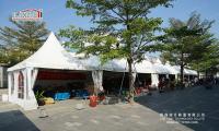China Durable Aluminum And PVC Outdoor Event Tents / 5x5M Pagoda Tent for sale