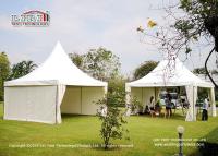 China Outdoor Party Gazebo Canopy Marquee 5x5m With Plain White PVC Sidewall Around for sale