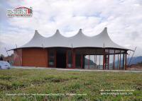 China Movable Luxury Glamping Tents For Folk Accommodation / Parks And Garden for sale