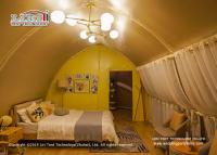 China Outdoor Aluminum Frame Luxury Glamping Tents For Hotels And Resorts for sale