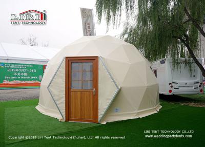 China Flame Retardant Geodesic Dome Hotel Catering Tent Wind Loading 100km / Hour for sale