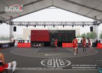 China 3-80m Clear Span Aluminum And PVC Party Tent For Sports Court 204x120x3mm for sale