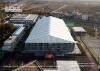 China 3-80m Clear Span Aluminum And PVC Party Tent For Sports Court 204x120x3mm for sale