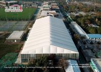 China 3-80m Clear Span Aluminum And PVC Party Tent For Sports Court 204x120x3mm for sale
