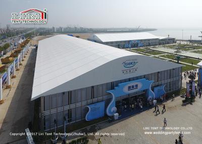 China 40x70m Large Size Span Outdoor PVC Tent For Exhibition Hall 20 Years Lifespan for sale