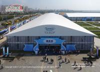 China 40x70m Large Size Span Outdoor PVC Tent For Exhibition Hall 20 Years Lifespan for sale