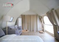 China Luxury Shell Shape Outdoor Party Tents With Clear Roof Covers And Full Accessories For 2-6 Guests for sale
