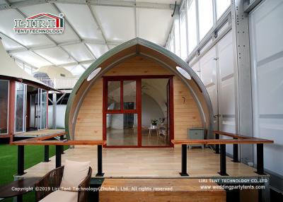 China Luxury Shell Shape Outdoor Party Tents With Clear Roof Covers And Full Accessories For 2-6 Guests for sale