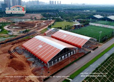 China Colorful PVC Fabric Tent For Tennis Court UV Resistant Waterproof for sale