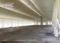 China 30X60 TFS Curved Party Tents With ABS Wall Heat Transfer Printing for sale