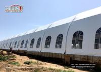 China 30X60 TFS Curved Party Tents With ABS Wall Heat Transfer Printing for sale