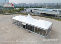 China 5x5m Modular Outdoor Event Tents With Glass Door Snow Loading 30kg/Sqm for sale