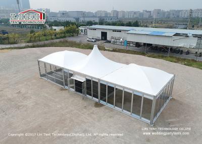 China 5x5m Modular Outdoor Event Tents With Glass Door Snow Loading 30kg/Sqm for sale