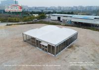 China 5x5m Modular Outdoor Event Tents With Glass Door Snow Loading 30kg/Sqm for sale