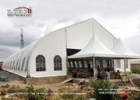 China Big Curve Clear Span Tents For Outdoor Wedding Events And Conference for sale