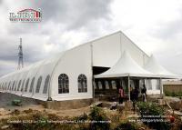 China Big Curve Clear Span Tents For Outdoor Wedding Events And Conference for sale