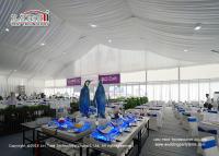 China 50m Width Aluminum Frame Outdoor Event Tents For Restaurant CFM IFAI for sale