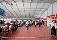 China 50m Width Aluminum Frame Outdoor Event Tents For Restaurant CFM IFAI for sale