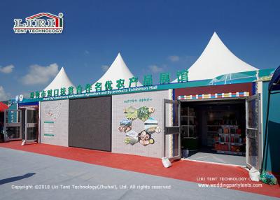 China 3-10M Size Modular Aluminum And PVC Pagoda Party Tent For Corporate Events for sale