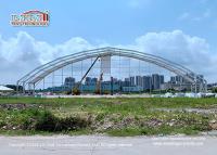 China UV Resistant Outdoor Exhibition Tents / Polygon Roof Festival Marquee Tent, big clear span polygon tent for exhibition for sale