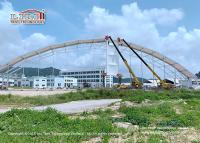China UV Resistant Outdoor Exhibition Tents / Polygon Roof Festival Marquee Tent, big clear span polygon tent for exhibition for sale