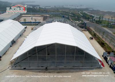 China Large Aluminium 50x60m Movable Polygon Marquee With White Roof Covers For Outdoor Event for sale