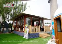China Durable Luxury Glamping Tents Structures For Resorts 25 Years Life Span for sale
