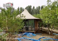 China Durable Luxury Glamping Tents Structures For Resorts 25 Years Life Span for sale