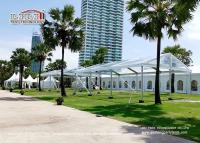 China 200 People Transparent Marquee Tent For Garden Temporary Event Party for sale