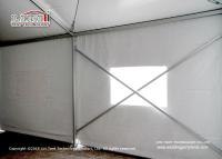 China Aluminum And PVC Frame PVC Hajj Tent / Multi - Functional Structure Ramadan Tent for sale