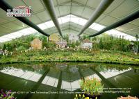 China UV Resistant Huge Party Tent For Flower Show Wind Loading 100km / Hour for sale