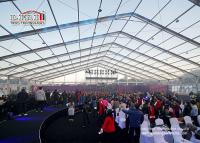 China Transparent PVC Roof Cover Commercial Party Tents For Large Annual Events for sale