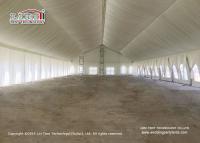 China Custom Durable Curved Tent For Church Event With Clear Windows for sale