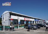 China Wind Proof Double Decker Tents With ABS And Glass Sidewall Stainless Profile for sale