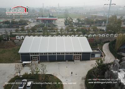 China UV Resistant Big Arcum Tent For Tennis Court 25x40M With Sandwich Walll for sale