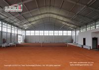 China UV Resistant Big Arcum Tent For Tennis Court 25x40M With Sandwich Walll for sale