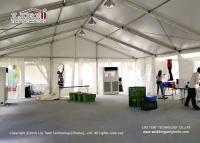 China Movable 6m To 10m Width Garden Party Tents With Glass Wall And Window for sale