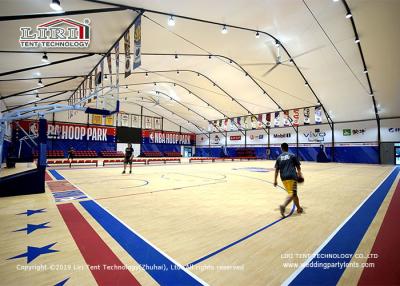 China Flame Retardant Arcum Tent With Printed Logo For Sports Basketball for sale
