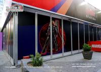 China Thermo Roof Cube Structure Tent For Movie Theater With Custom Logo Printed for sale