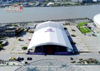 China 60x100m Movable Polygon Marquee With White Roof Covers For Outdoor Sports Event for sale