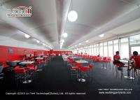 China Self - Cleaning Outdoor Event Tents 15x40m With Luxury ABS Panel Around And Lining for sale