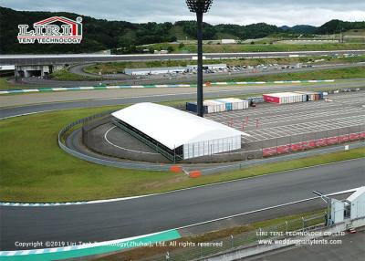 China Self - Cleaning Outdoor Event Tents 15x40m With Luxury ABS Panel Around And Lining for sale
