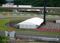 China Self - Cleaning Outdoor Event Tents 15x40m With Luxury ABS Panel Around And Lining for sale