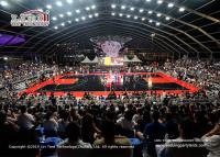 China 80m Big Clear Span Structure Frame Tent For Sports Hall , Aluminum PVC Tent for sale