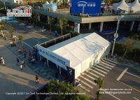 China Water Resistant Sport Event Tents 850g/Sqm Flame Retardant Block Out Double PVC - Coat for sale