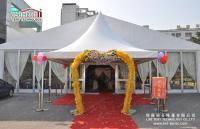 China Luxury Outdoor Wedding Tents With Aluminum Frame 20 Years Life Span for sale